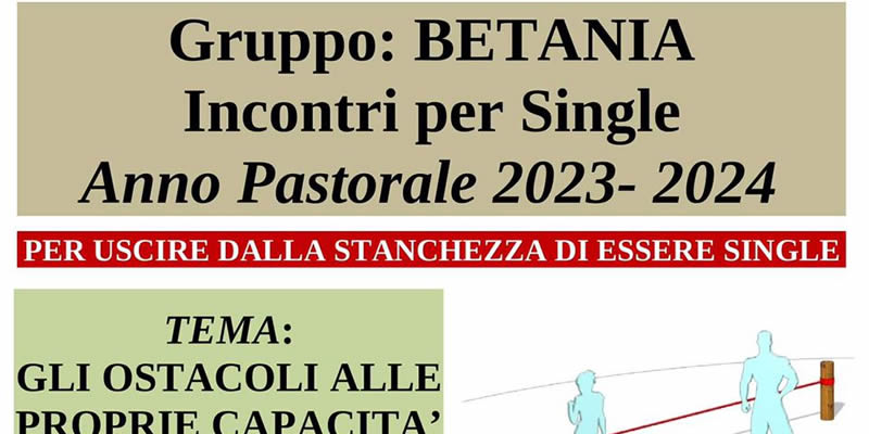 Merate: gli incontri dedicati ai single ora saranno a Cermenate ...