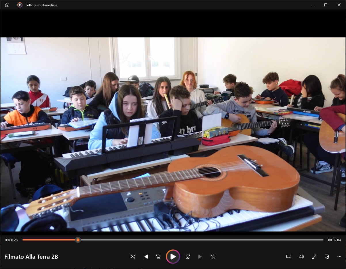 Olgiate: progetto musicale per la classe 2B della scuola media ...
